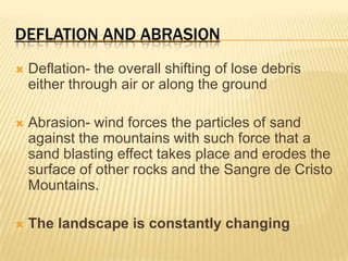 The great sand dunes | PPTX