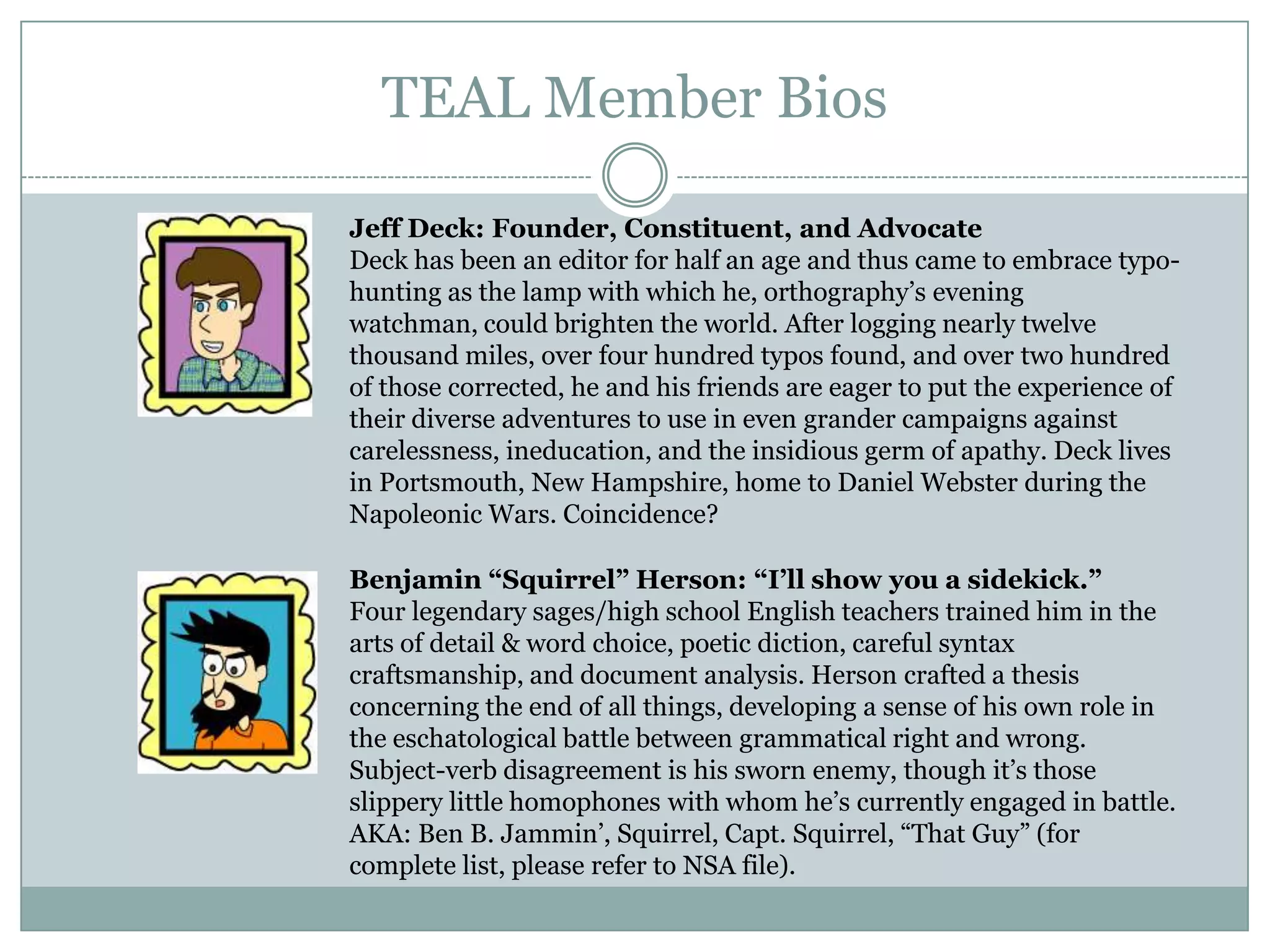 The great typo hunt | PPT