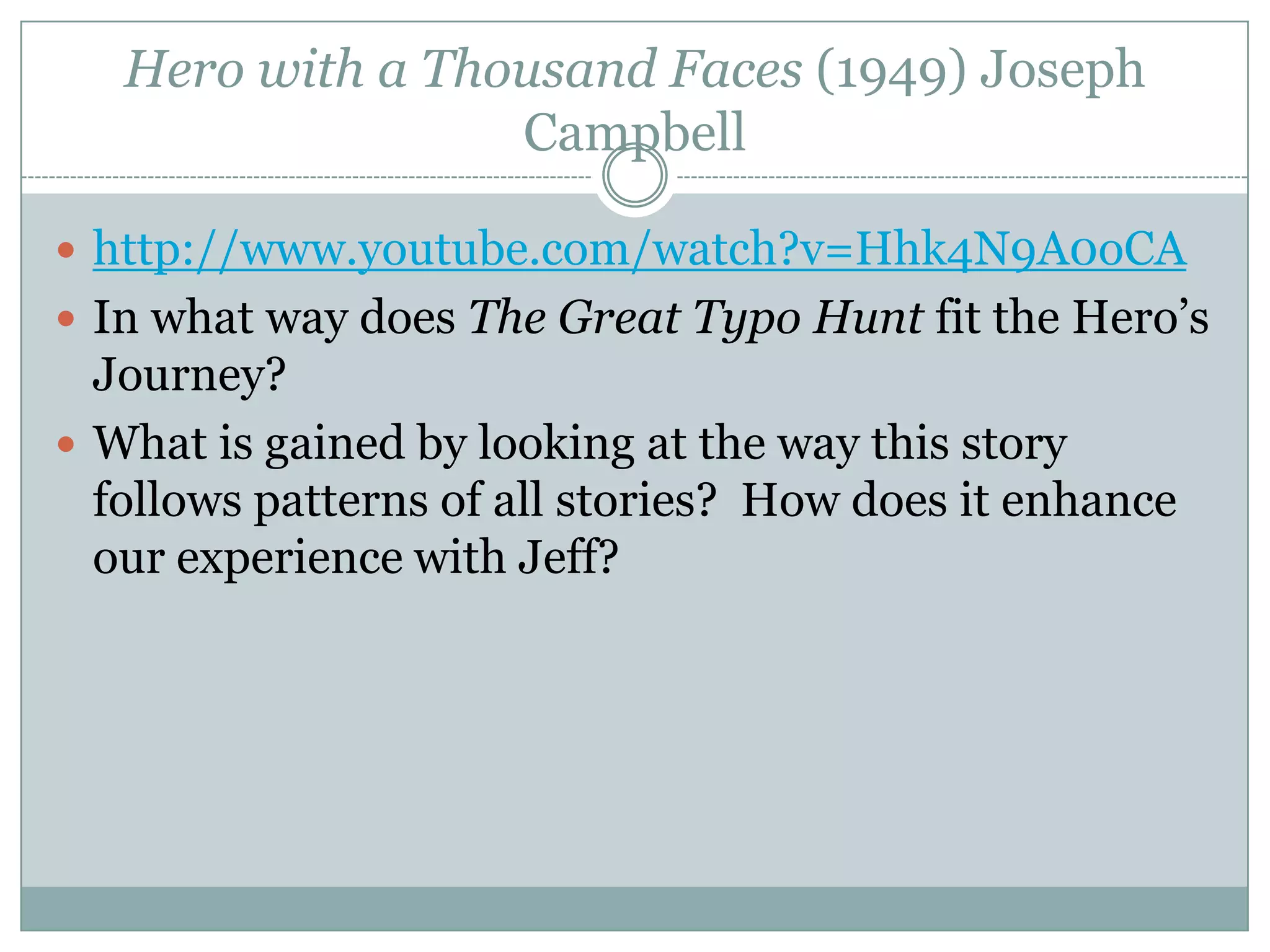 The great typo hunt | PPT