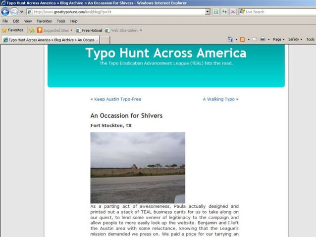 The great typo hunt | PPT