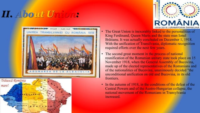The great union 1918 | PPT