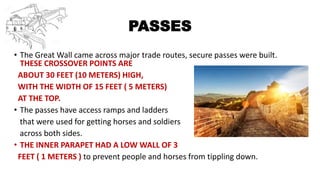 The great wall of china | PPTX