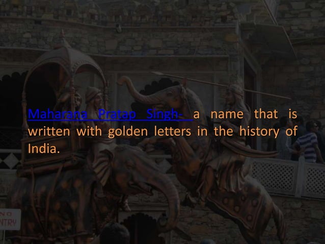 Story Of The Great Warrior Maharana Pratap And Chetak Horse | PPTX