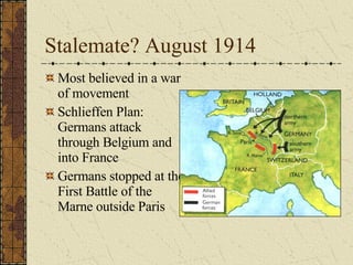The Great War Stalemate | PPT