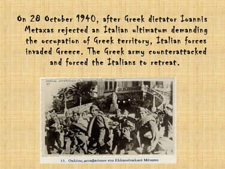 The greco italian war | PPT