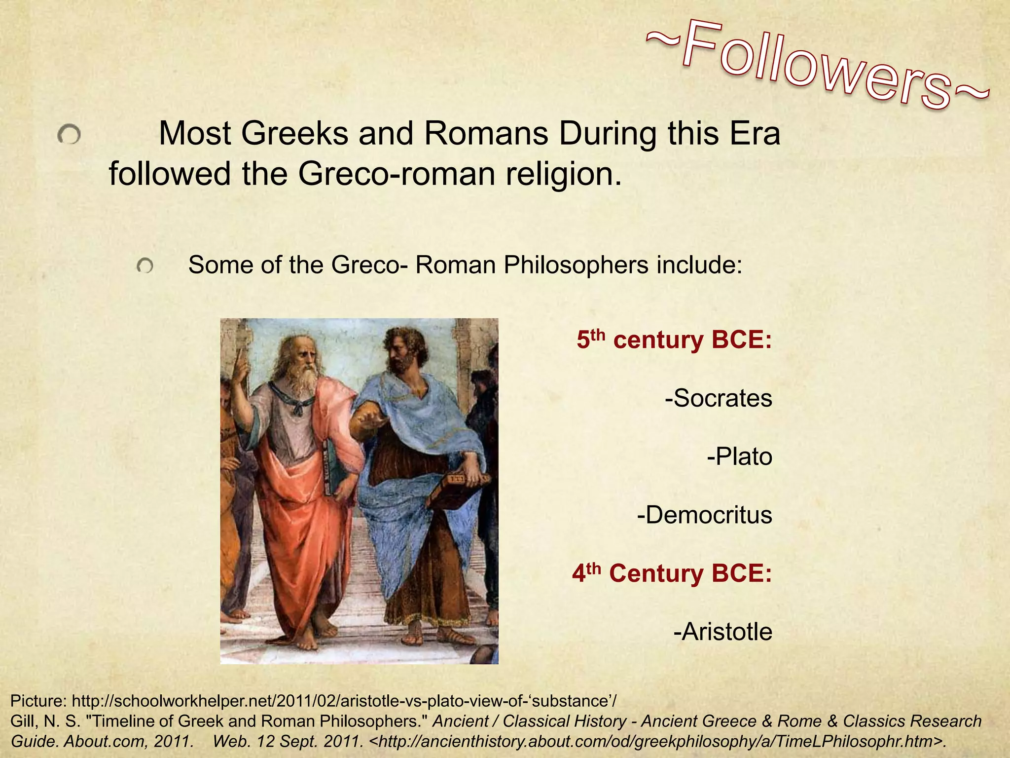The greco romans | PPTX