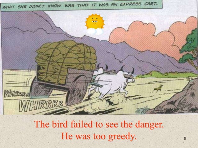 The Greedy Bird - A Jataka Story with a Moral Lesson | PPT