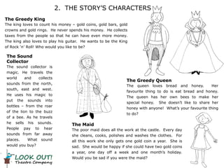 The greedy king and queen student workbook | PPT