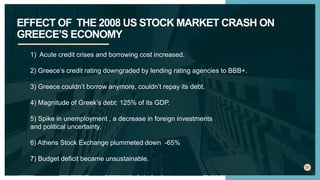 The Greek Debt crisis | PPTX