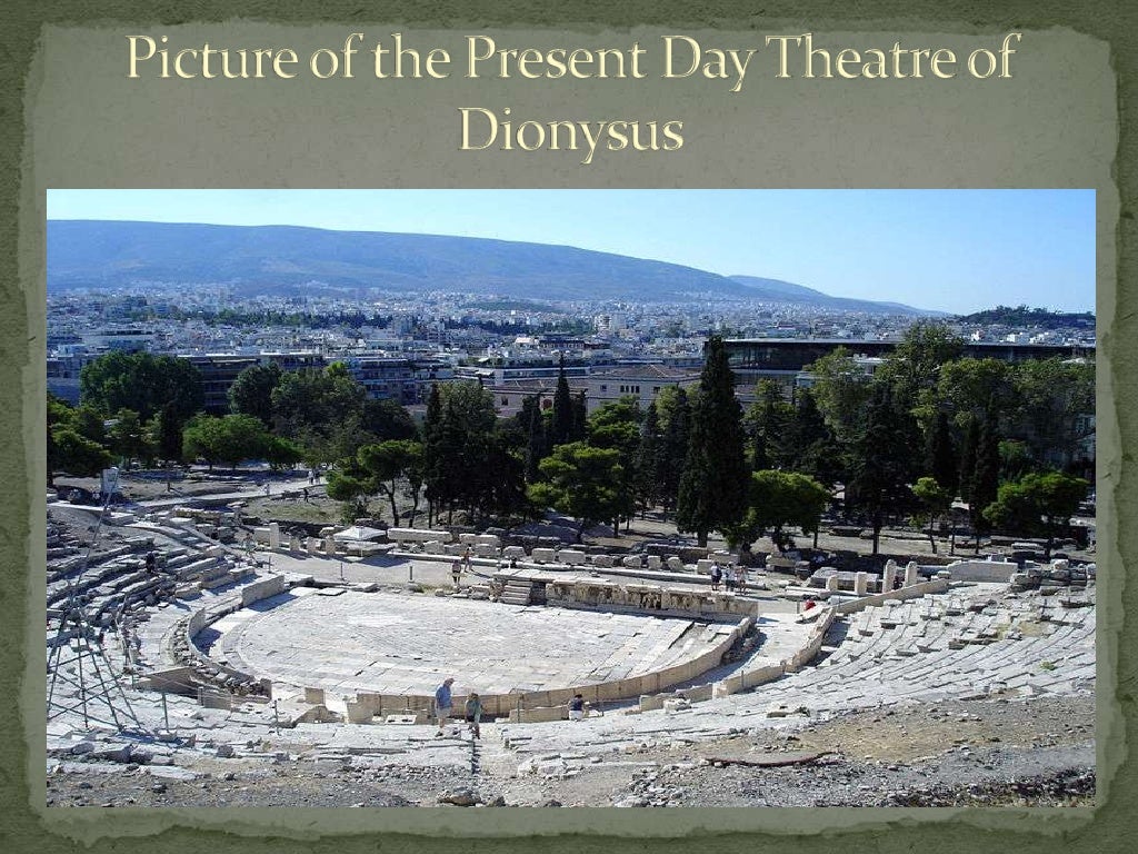 The Greek City Dionysia Festival
