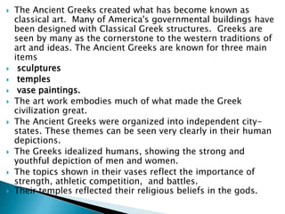 The greek civilization (5) | PPTX