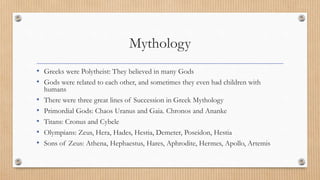 The greek civilization | PPT