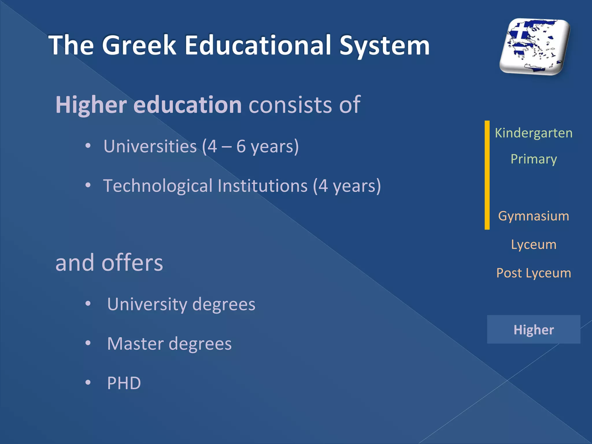 The Greek Educational System | PPT
