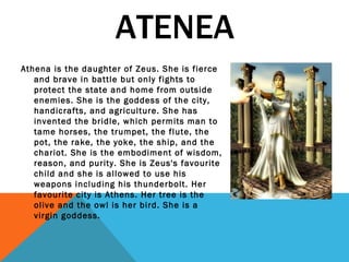 The Greek gods and the Atlantis | PPS