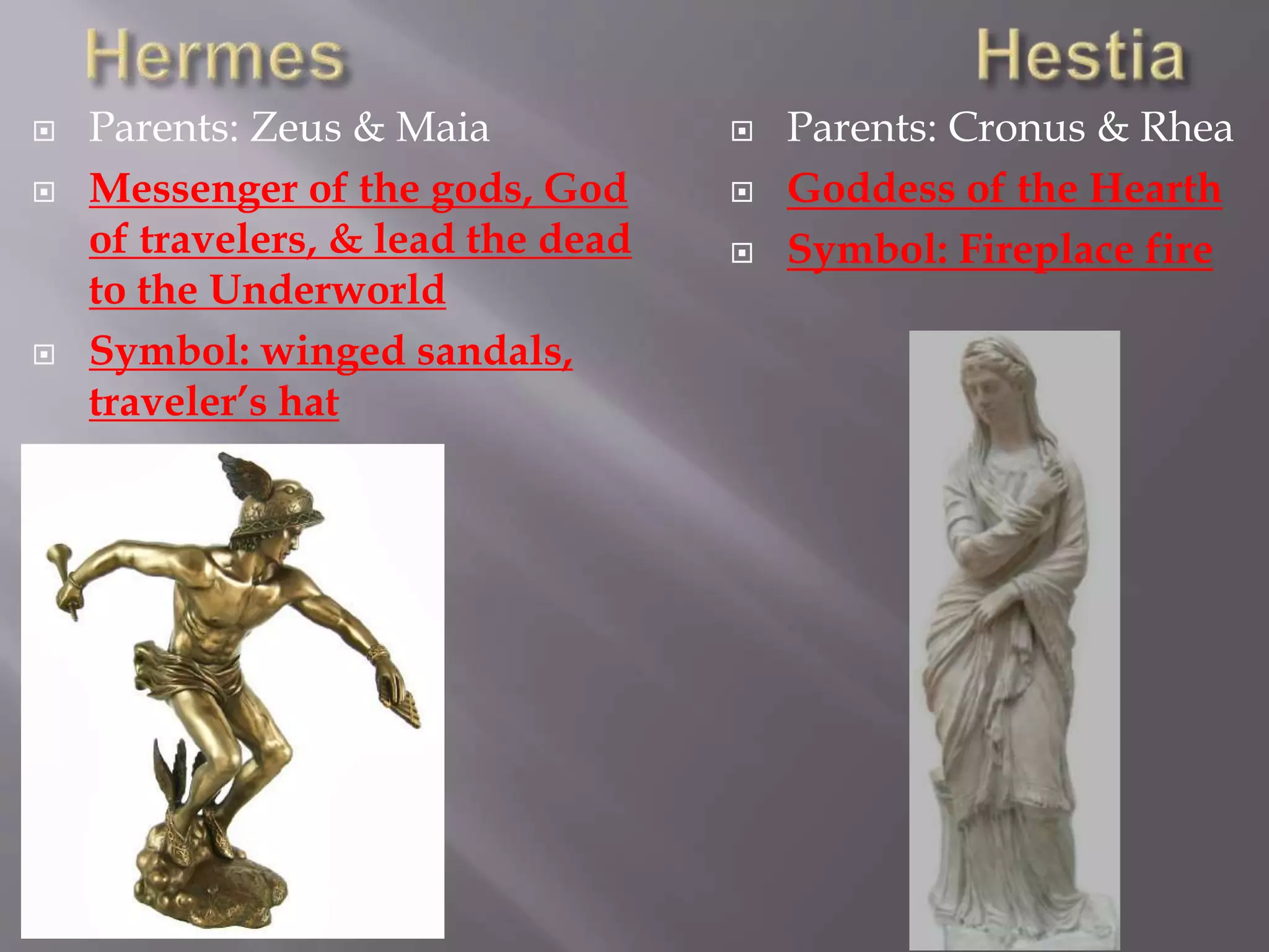 The greek gods student ppt | PPTX