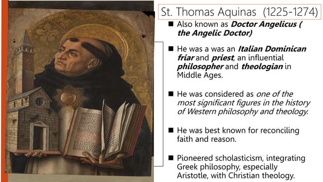 The Greek Heritage of Thomas Aquinas.pptx | Christianity | Religion & Spirituality