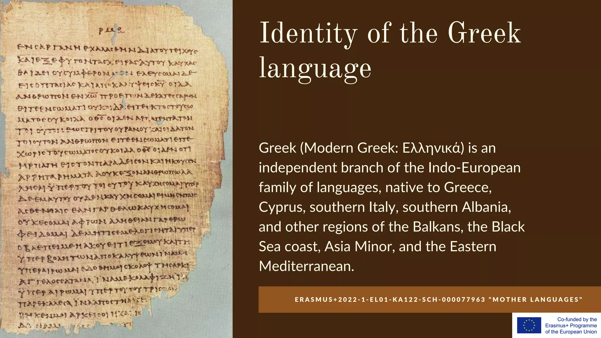The Greek Language - Presentation 2023.pdf