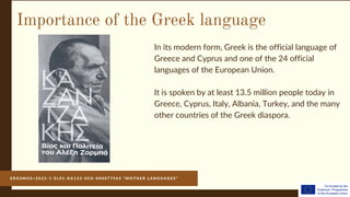 The Greek Language - Presentation 2023.pdf