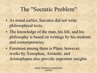 The greek philosophers - AN OVERVIEW | PPSX | Physics | Science