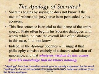 The greek philosophers - AN OVERVIEW | PPSX