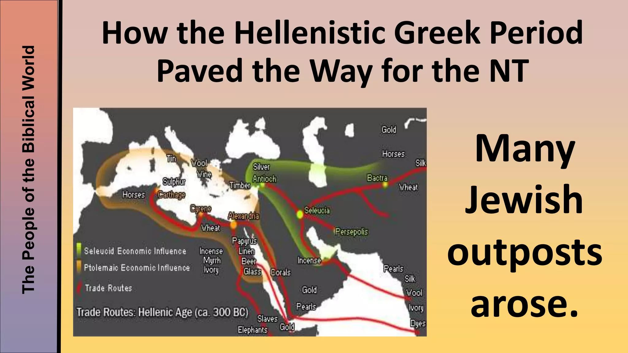 Ancient Empires of the Bible: The Greeks | PPTX