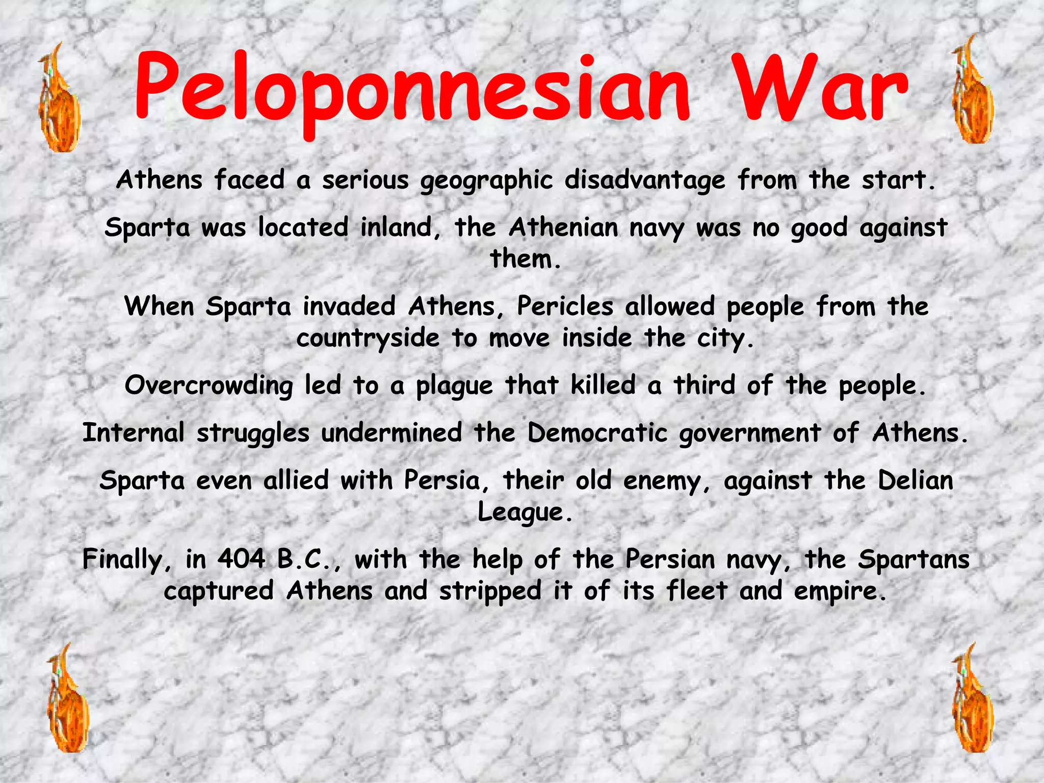 The greeks at war! | PPT