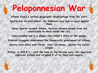 The greeks at war! | PPT