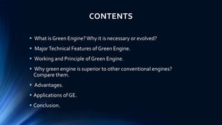 The green engine | PPT
