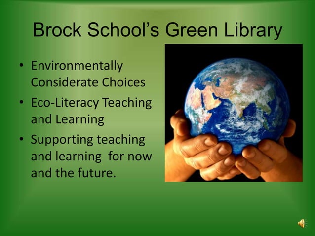 The Green Library | PPTX