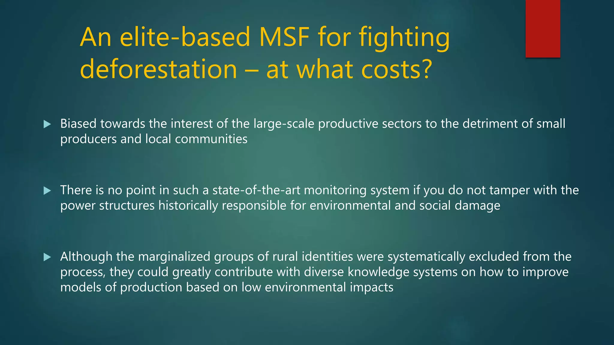 Green Municipalities Program (PMV): an elite-based MSF for fighting ...