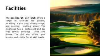 The Green Oasis Exploring the Beauty and Challenges of Scottburgh Golf ...