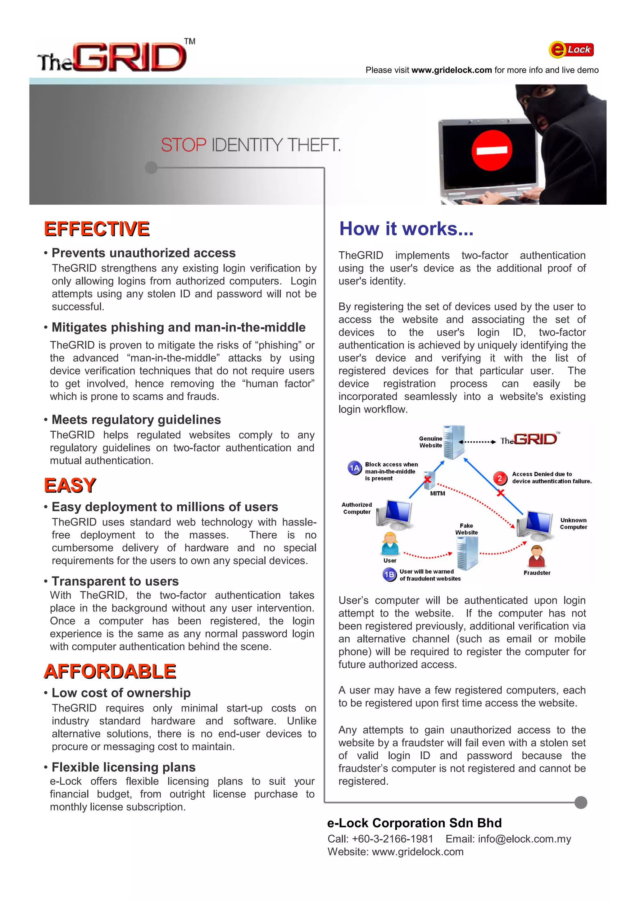 TheGRID - Stop Identity Theft | PDF