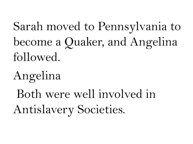 The grimké sisters 3 | PPT