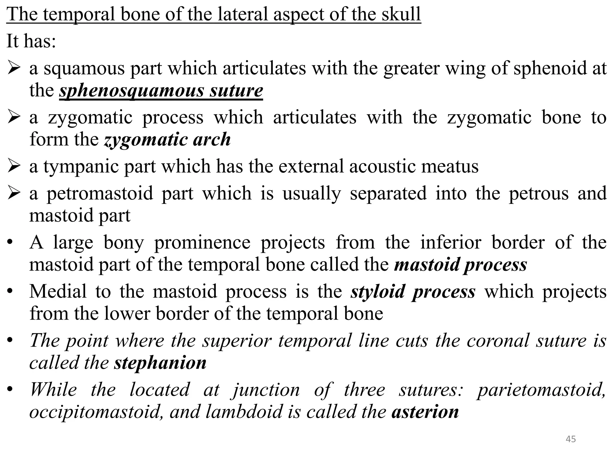 The gross anatomy of the head and neck lecture 3 | PPTX