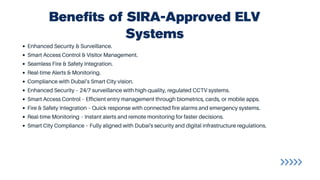 The Growing Importance of SIRA-Approved ELV Solutions in Smart Building ...