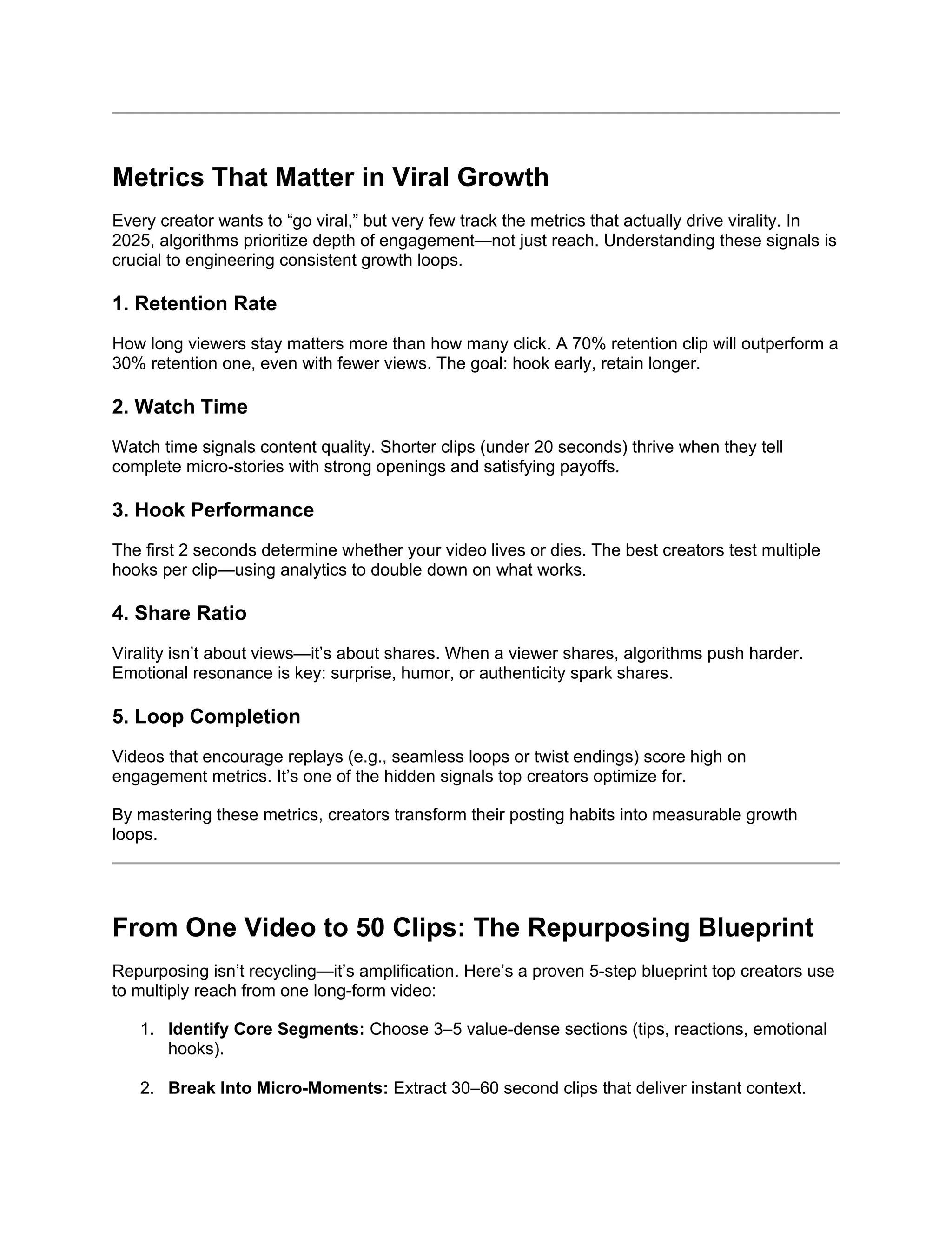 The Growth Loops Used by Top Creators to Stay Viral Year-Round.docx