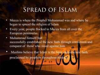 The Growth of Islam | PPT