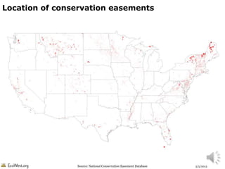 The growth of land trusts: 2000 to 2010 | PPTX
