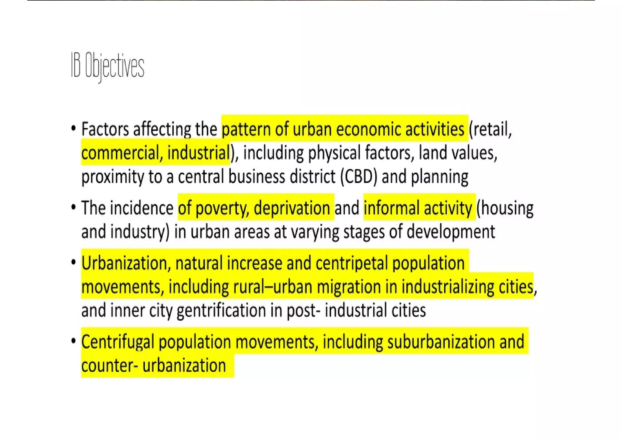 The Growth Of Megacities | PDF