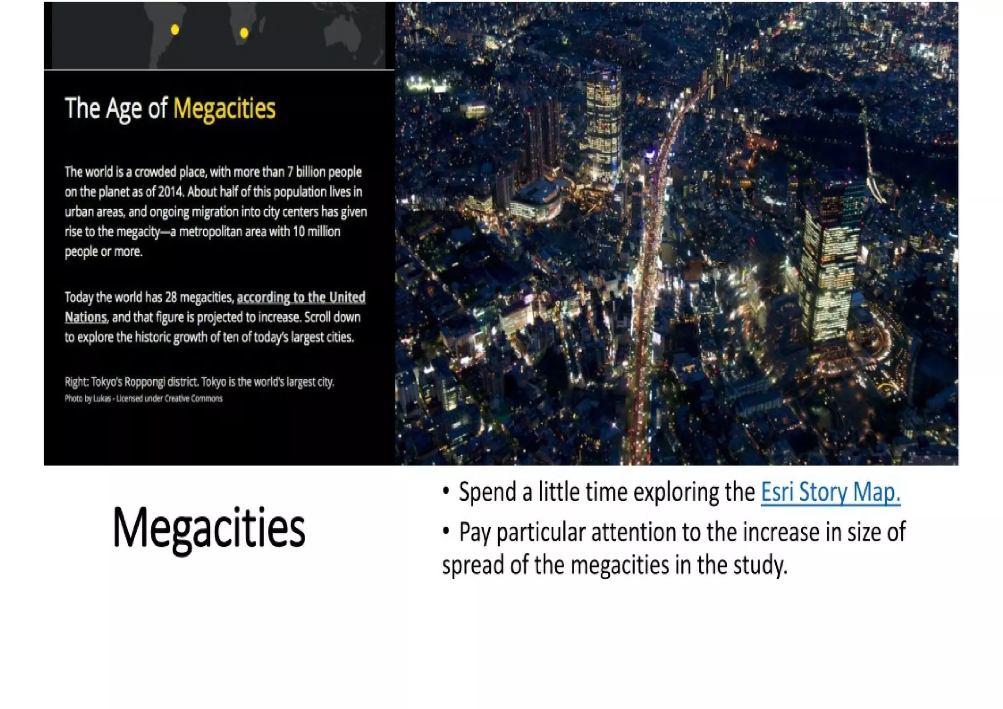 The Growth Of Megacities | PDF