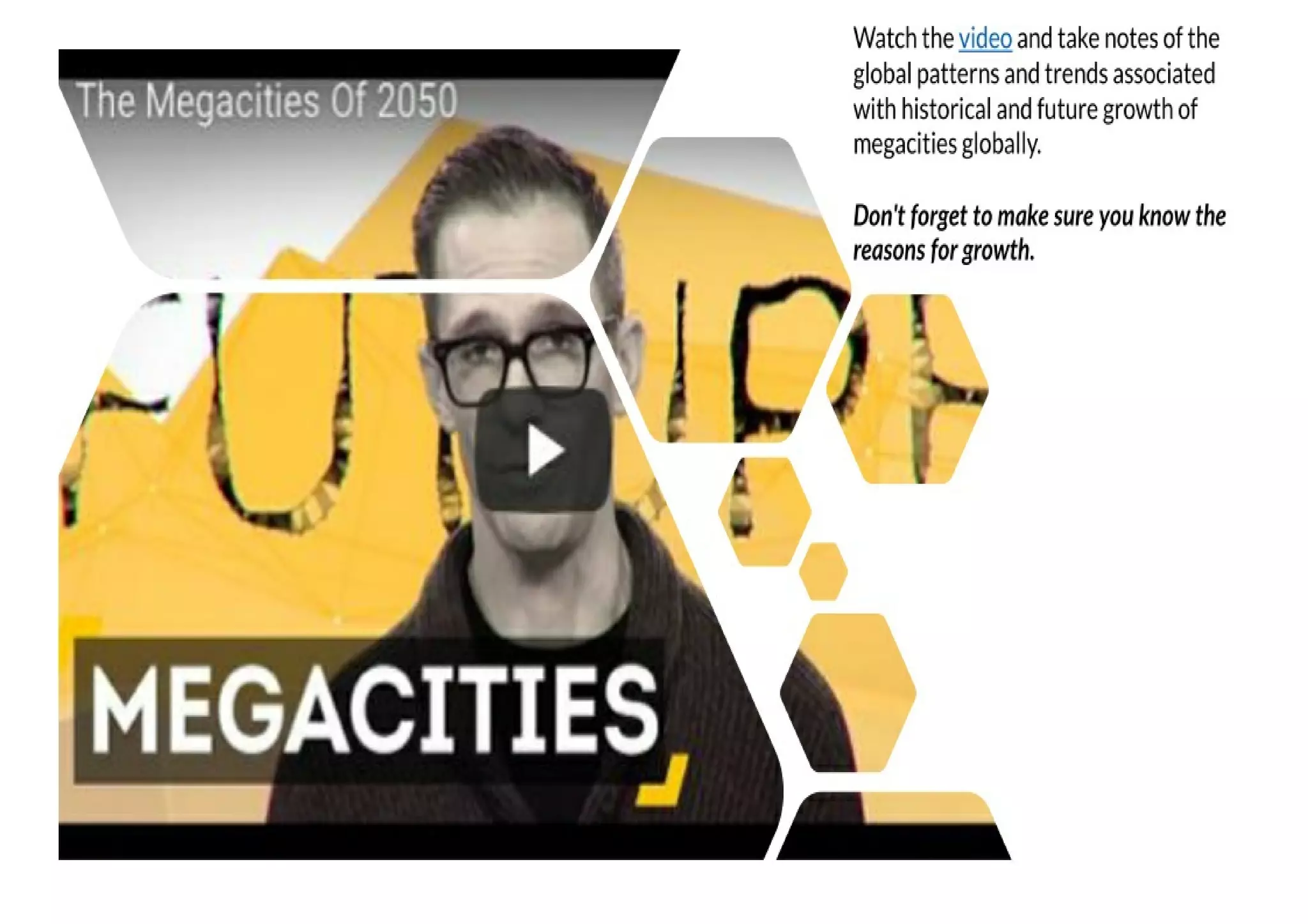 The Growth Of Megacities | PDF