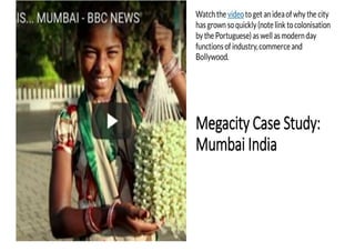 The Growth Of Megacities | PDF