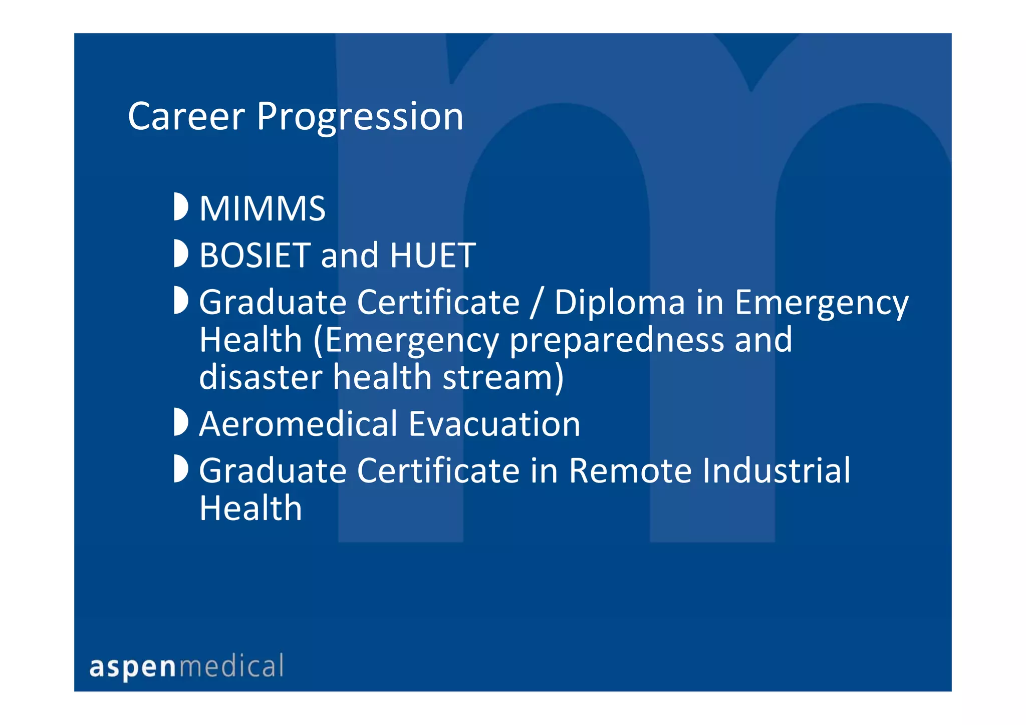 The growth of paramedic roles and the urgent need for national ...