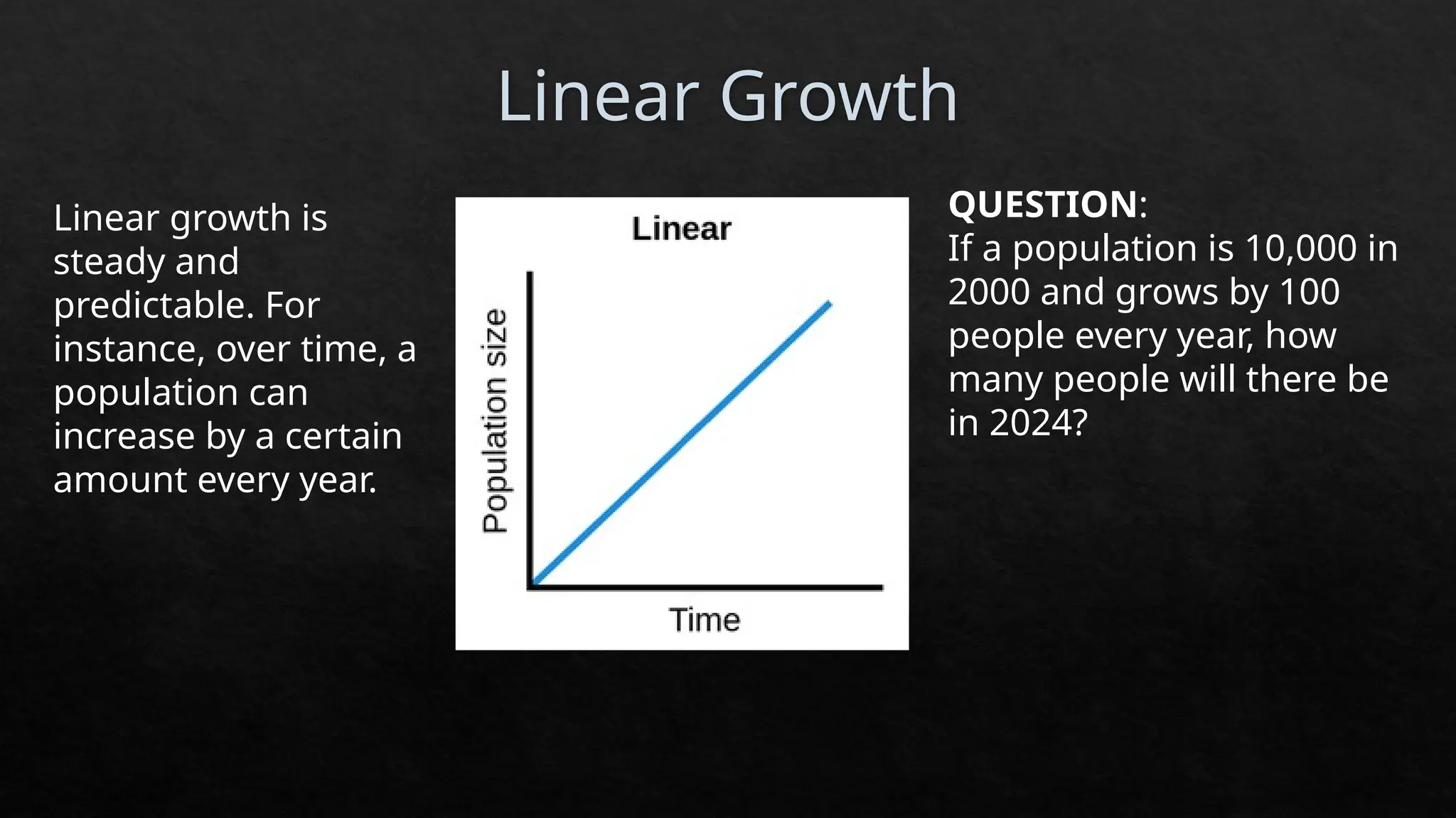 The growth of technology and linear and exponential growth | PPTX ...