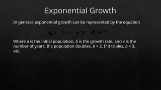 The growth of technology and linear and exponential growth | PPTX