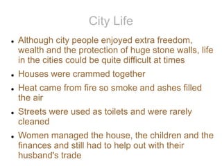 The growth of towns and cities | PPTX