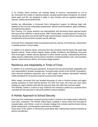 The Growth Story of Armoured One_ From Inception to Innovation.pdf