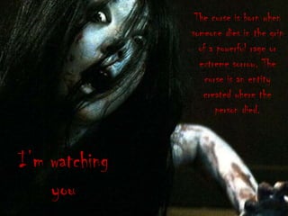The grudge (In English) | PPTX