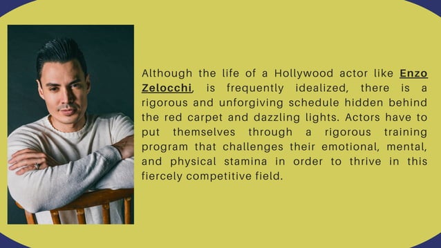 The Grueling Schedule of a Hollywood Actor What It Takes to Succeed By ...