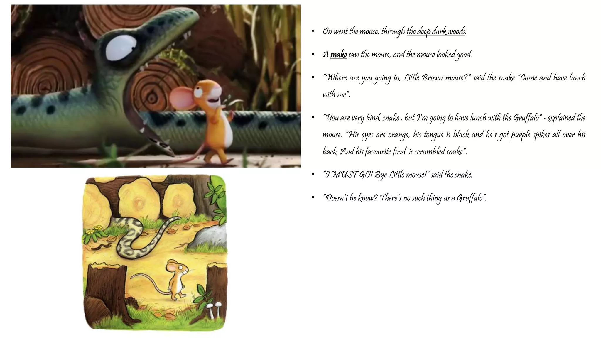 The gruffalo | PPTX